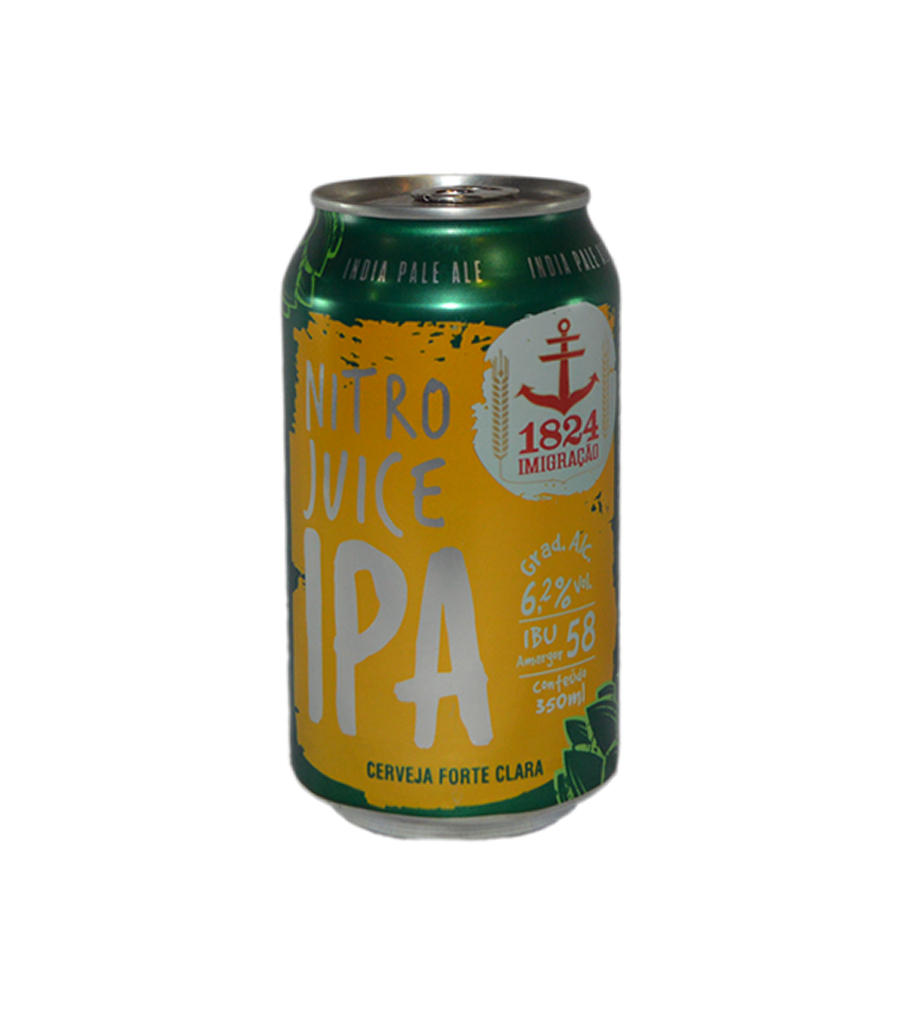 Cerveja Imigração Nitro Juice IPA (Lata) - Rei da Cerveja