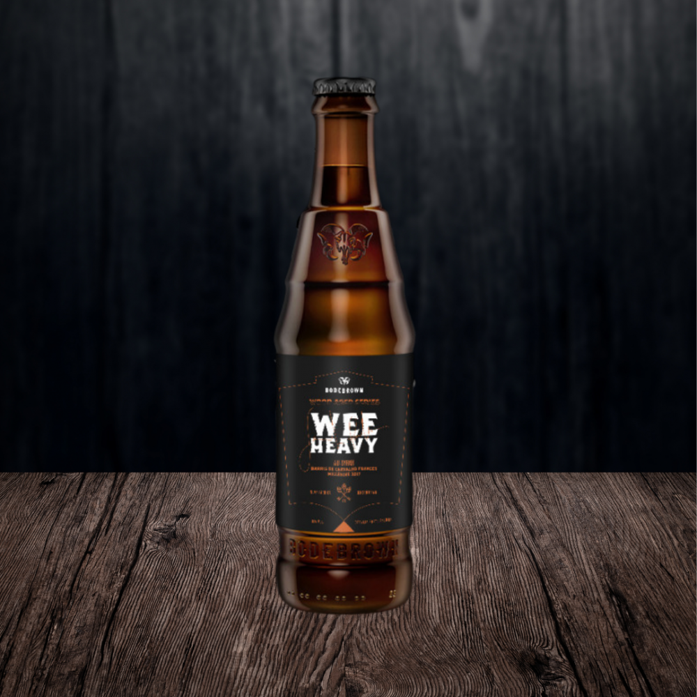 Bodebrown Wee Heavy Syrah Wood Aged - Rei da Cerveja